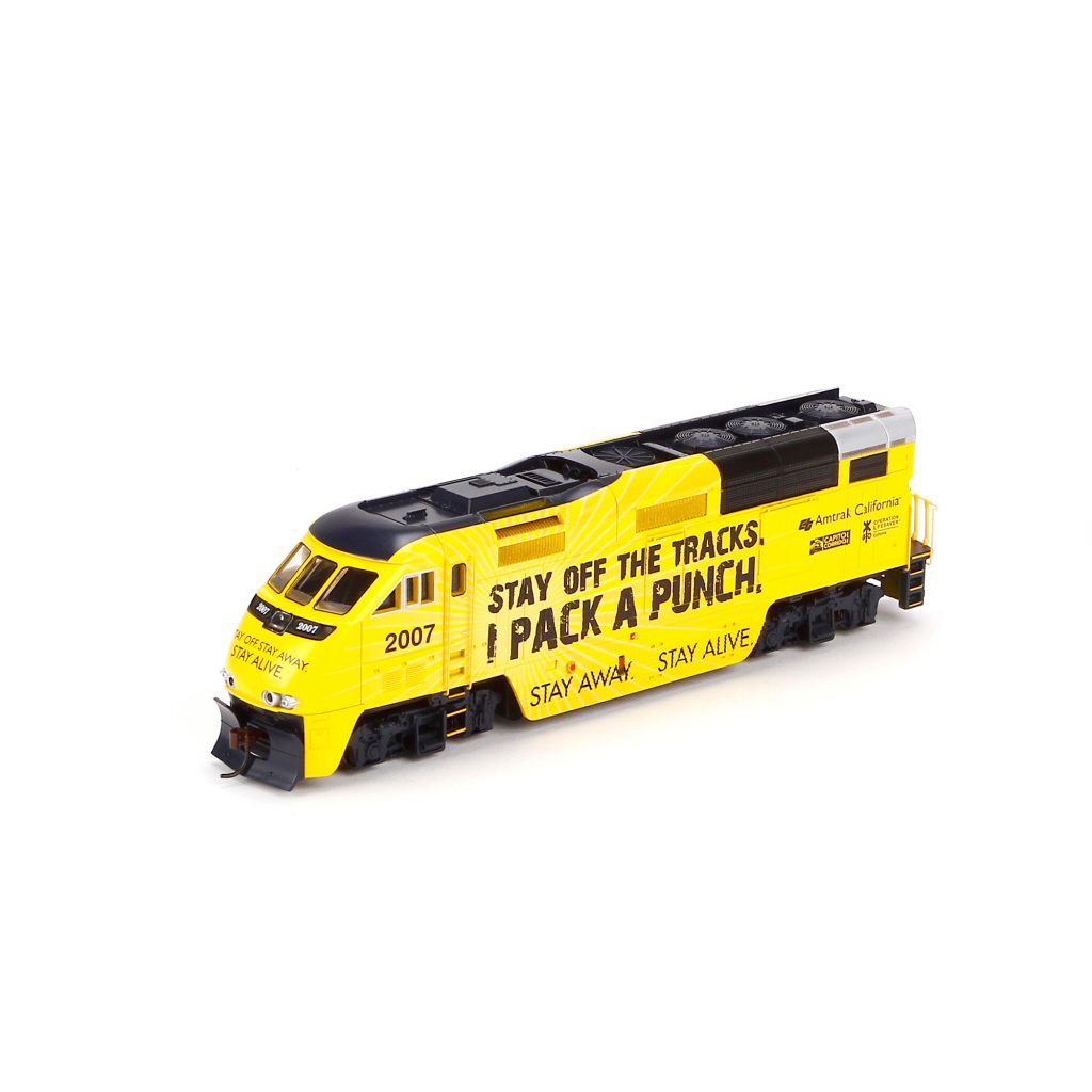 Athearn HO F59PHI Amtrak California Operation Life Saver #2007 - Spring Creek Model Trains