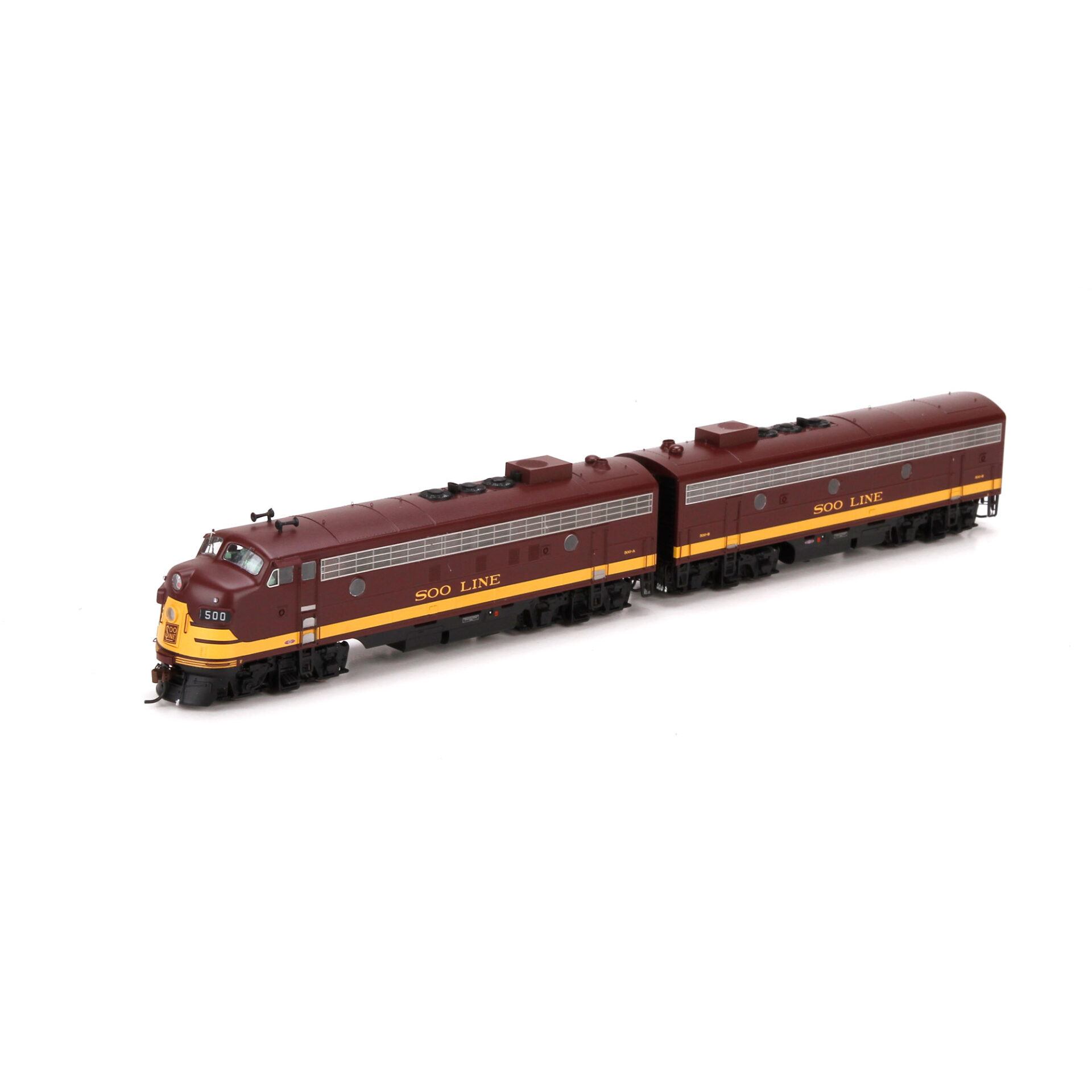 Athearn Genesis HO FP7A&F7B Soo Line "Passenger" w/ DCC & Sound - Spring Creek Model Trains