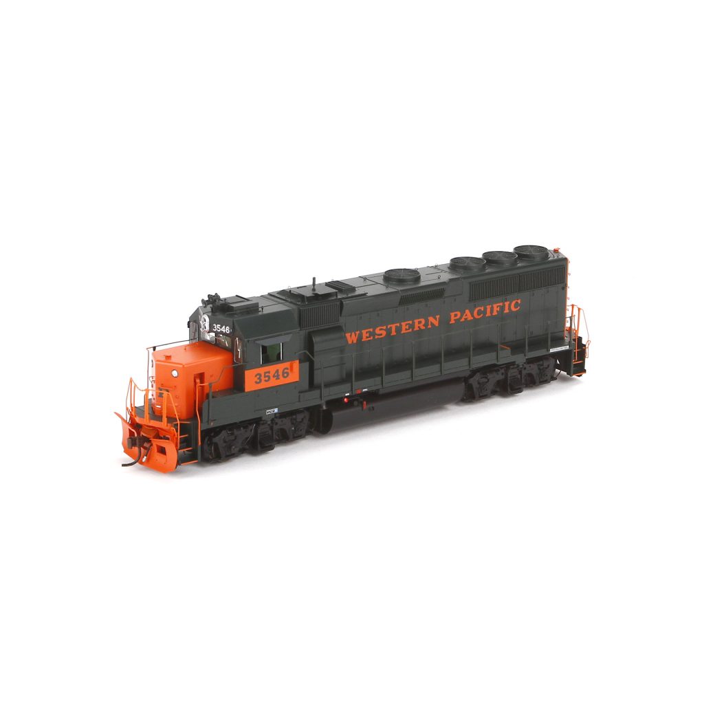 Athearn Genesis HO GP40-2 Western Pacific w/ DCC & Sound - Spring Creek ...