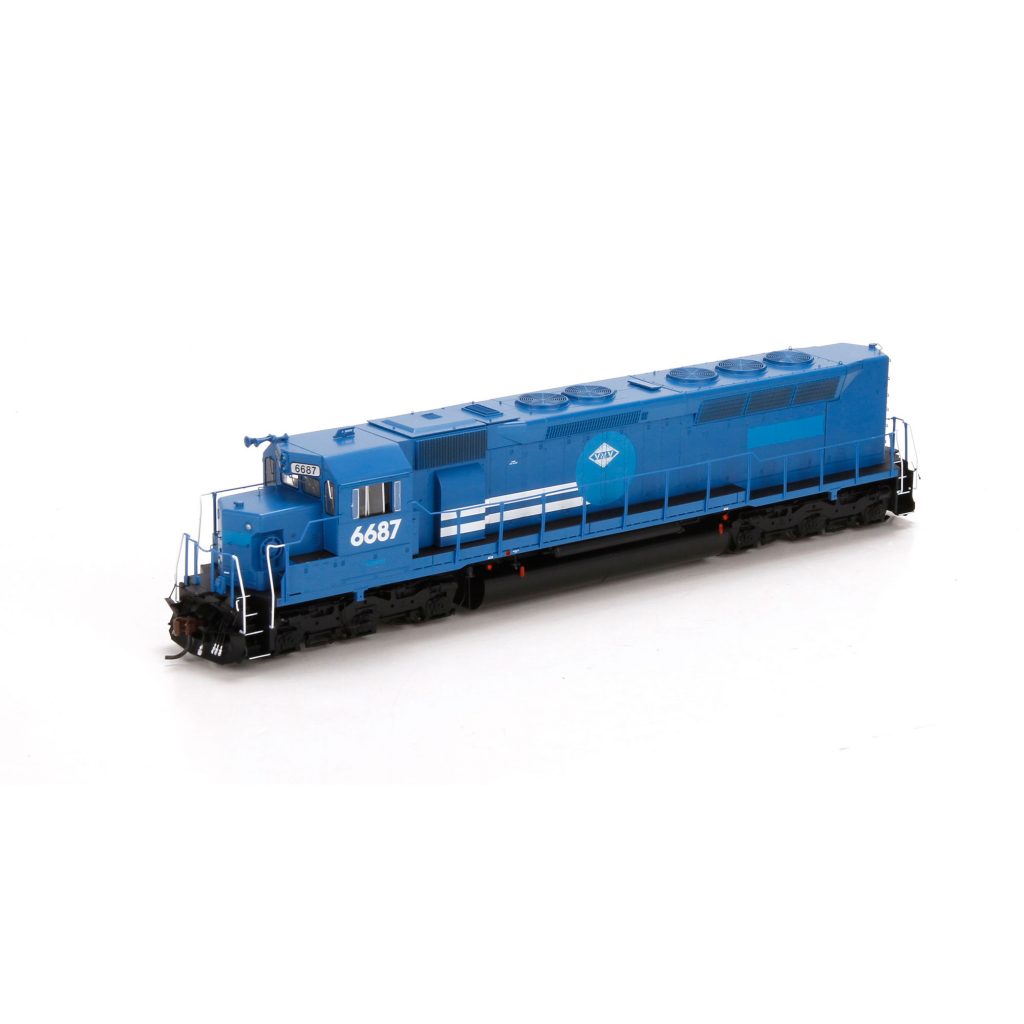 Athearn Genesis HO ACF 4600 Covered Hopper Gulf Mobile & Ohio 3 Pack ...