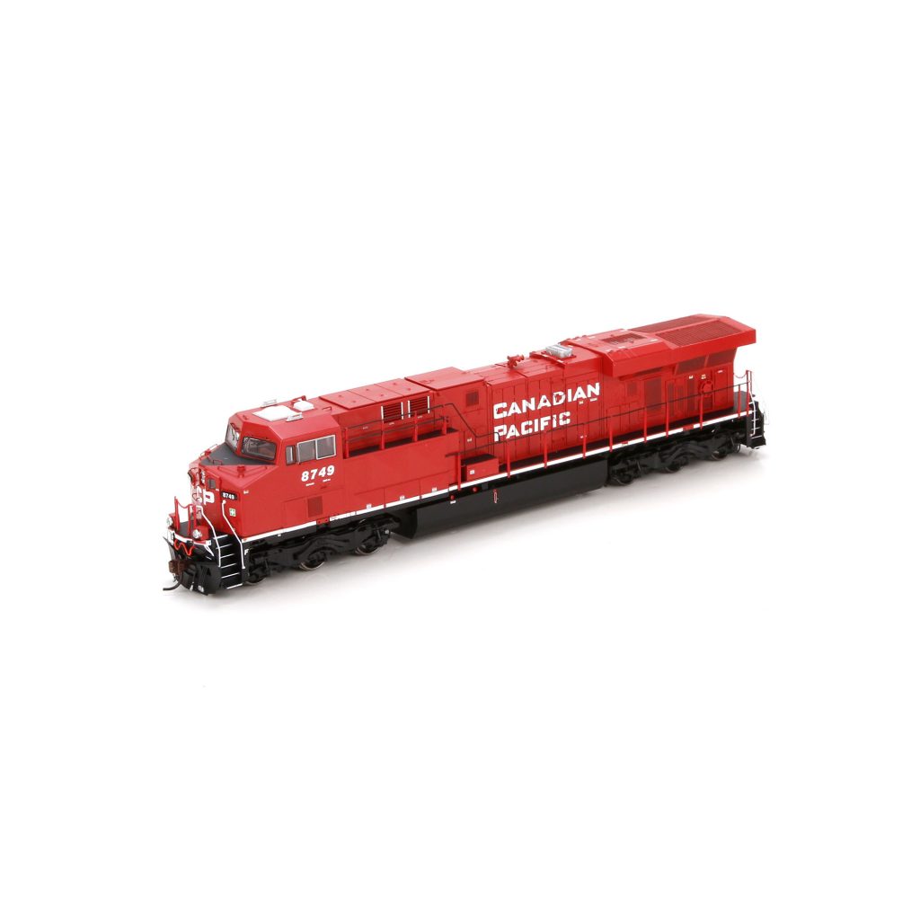 Athearn Genesis HO ES44AC Canadian Pacific w/ DCC & Sound - Spring ...
