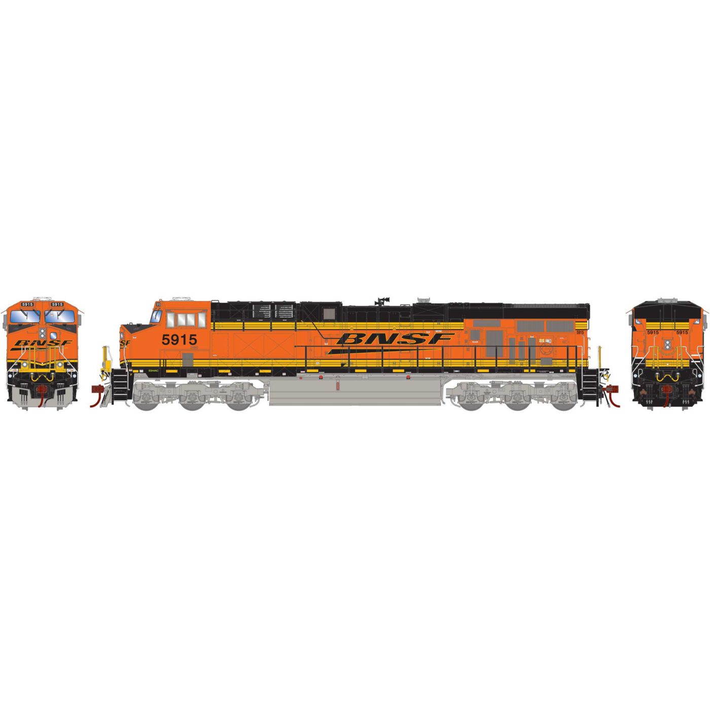 Athearn Genesis HO ES44AC BNSF "Wedge" - Spring Creek Model Trains