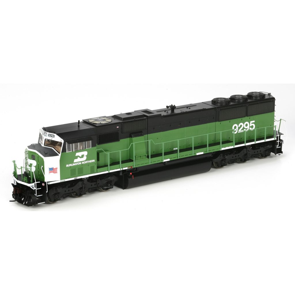 Athearn Genesis HO SD60M 2 Window Burlington Northern w/ DCC & Sound ...