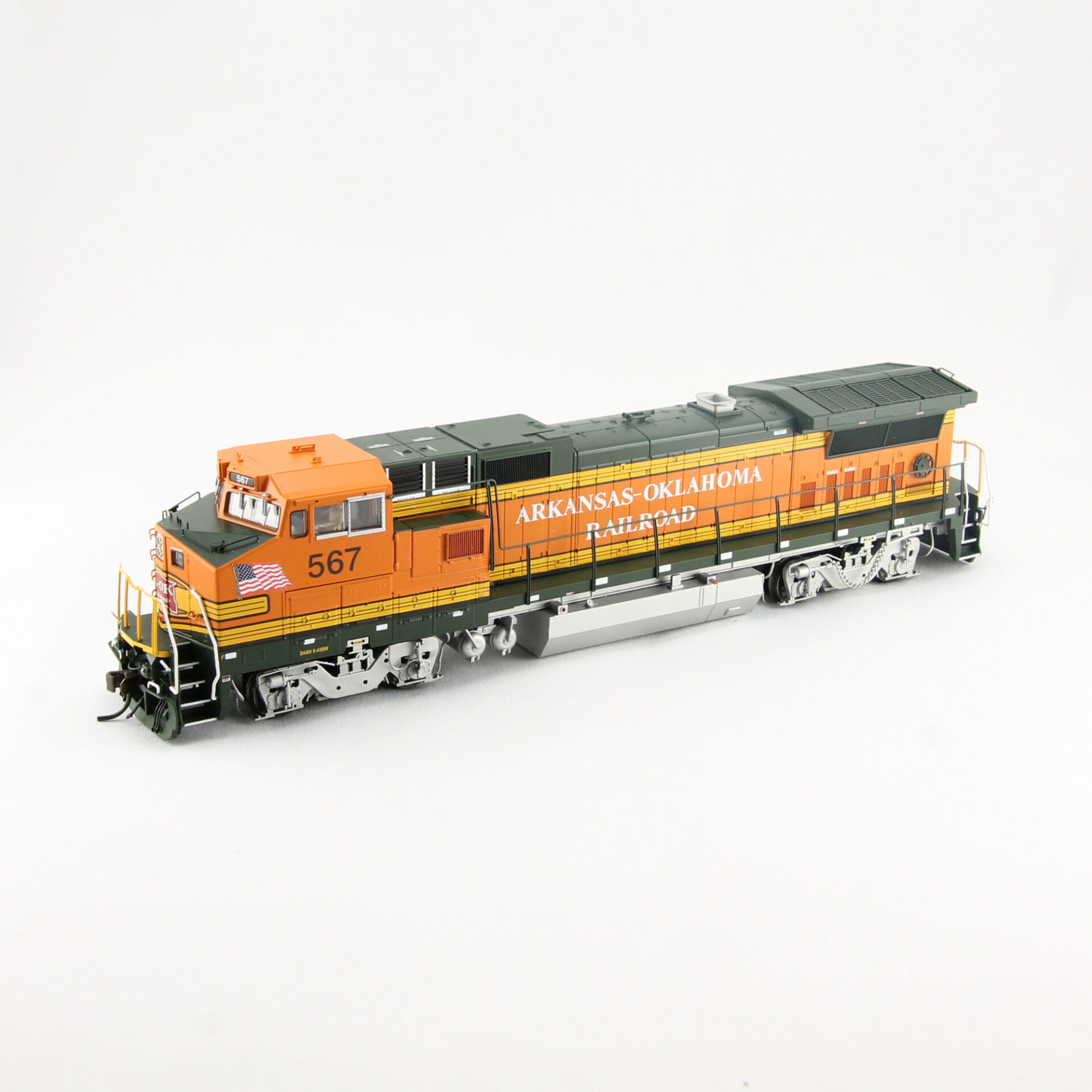 Atlas HO B40-8W Arkansas & Oklahoma - Spring Creek Model Trains