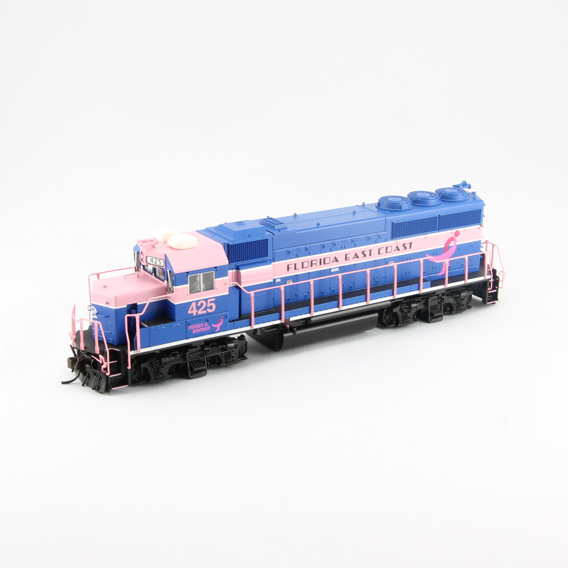 Atlas HO GP40-2 Florida East Coast "Breast Cancer Awareness" w/ DCC & Sound - Spring Creek Model ...