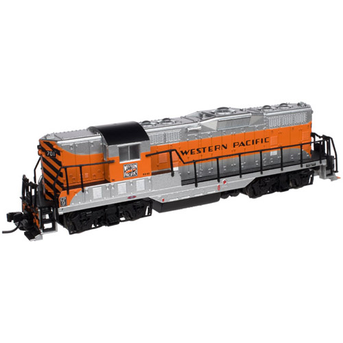 Atlas N GP7 Western Pacific "Silver & Orange" - Spring Creek Model Trains