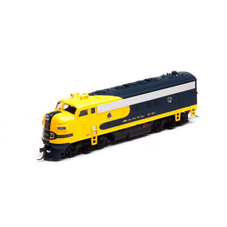 Athearn Roundhouse HO F7A Santa Fe "Blue Bonnet" - Spring Creek Model Trains
