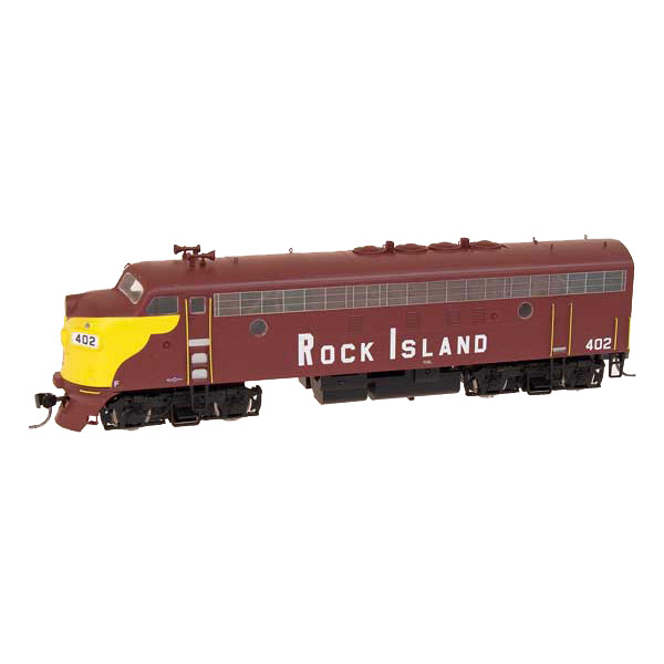 Intermountain HO FP7A Rock Island "Maroon & Yellow" w/ DCC & Sound - Spring Creek Model Trains