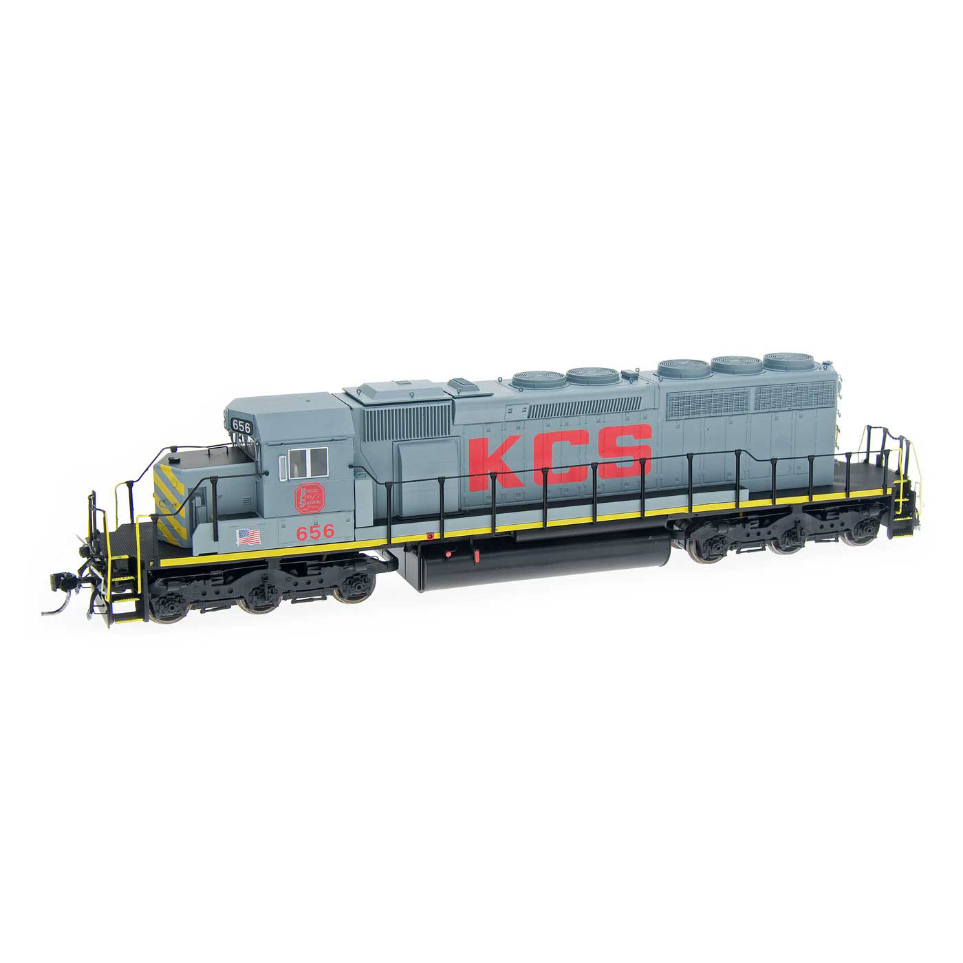 Intermountain HO SD40-2 Kansas City Southern "Gray" w/ DCC - Spring Creek Model Trains