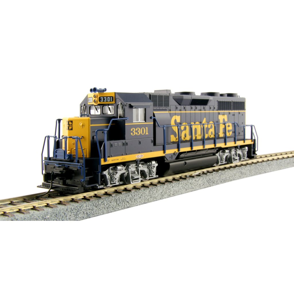 Kato HO GP35 Santa Fe "Pinstripe" w/ DCC - Spring Creek Model Trains