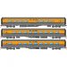 Spring Creek Exclusive HO Rapido Rio Grande Ski Train Passenger Car Set ...