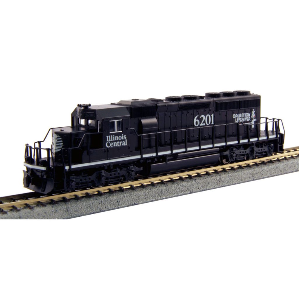 Kato N SD40-2 Illinois Central - Spring Creek Model Trains