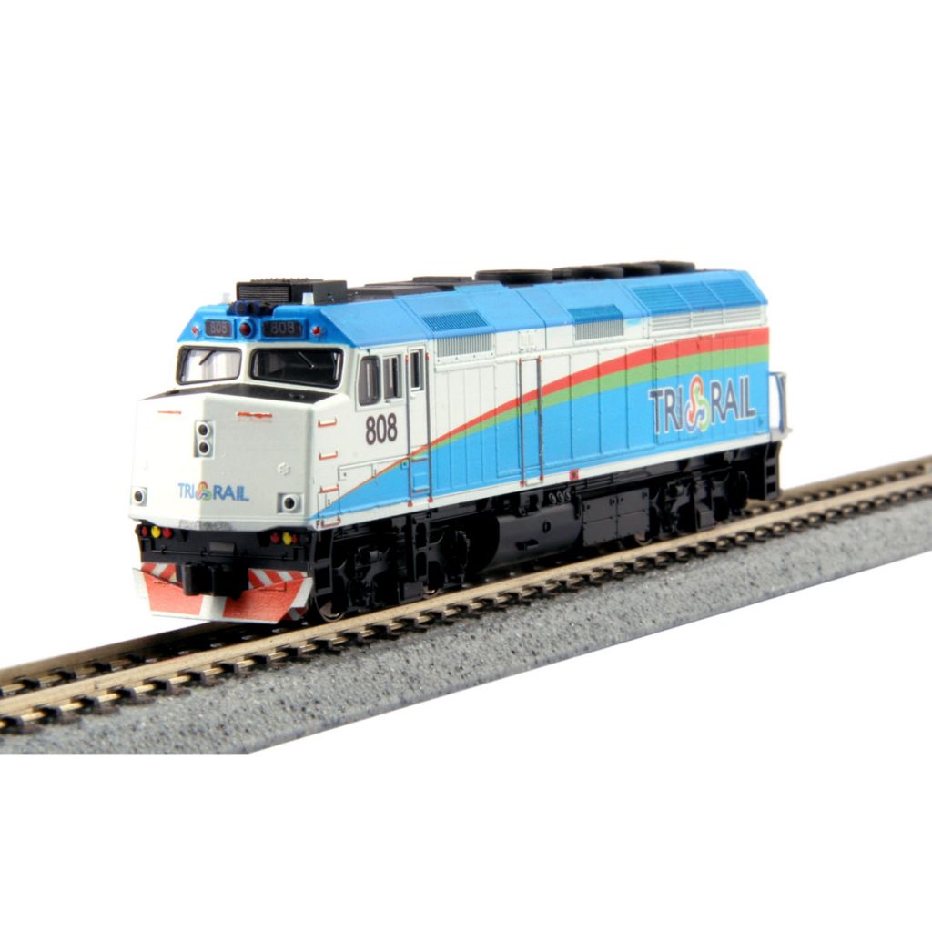 Kato N F40PH Florida Tri Rail - Spring Creek Model Trains