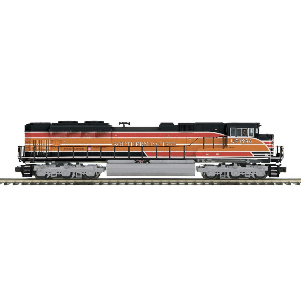 MTH O 2 Rail, SD70ACe Union Pacific "Southern Pacific Heritage" w ...