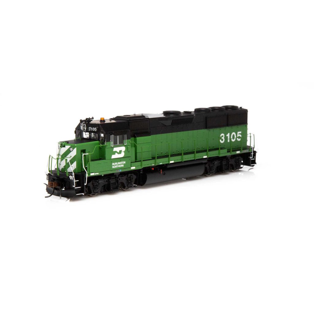 Athearn Genesis HO GP50 Burlington Northern w/ DCC & Sound - Spring ...