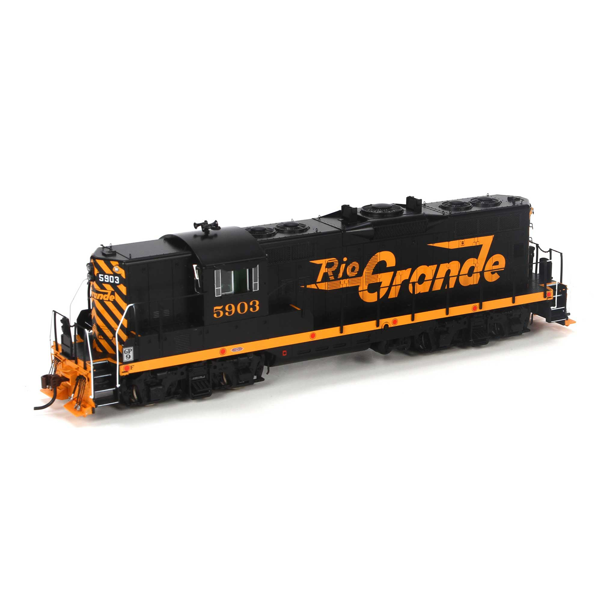 Athearn Genesis HO GP9 Denver & Rio Grande "Large Lettering" w/ DCC ...