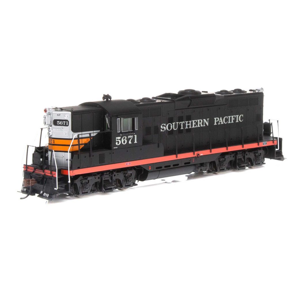 Athearn Genesis HO GP9 Southern Pacific "Black Widow" - Spring Creek ...