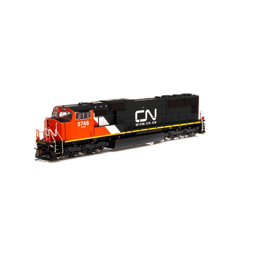 Athearn Genesis HO SD75I Canadian National "Website" - Spring Creek ...