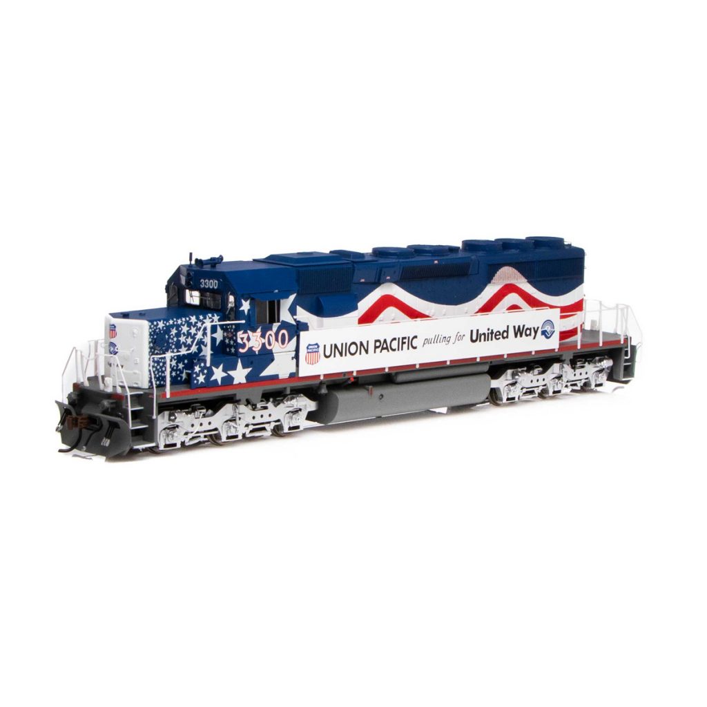 Athearn HO SD40-2 Union Pacific "United Way" w/ DCC & Sound - Spring Creek Model Trains