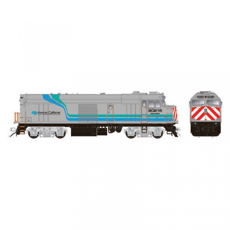 Rapido HO F40PH Amtrak California NPCU w/ DCC & Sound - Spring Creek ...