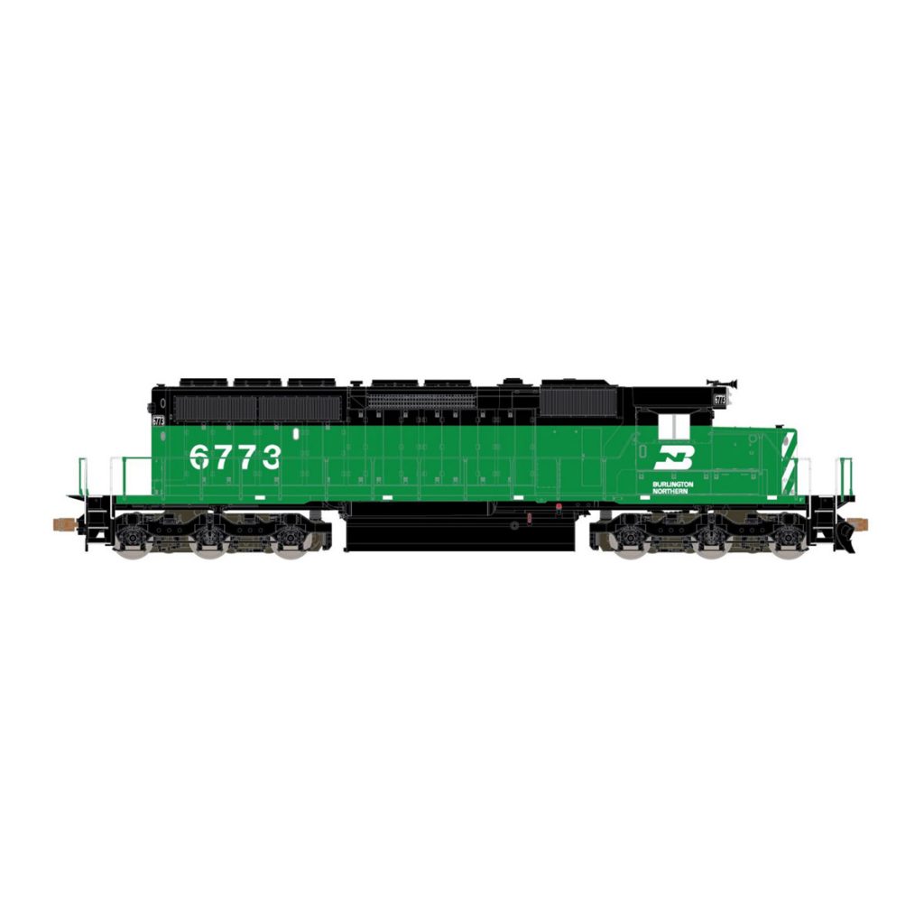 ScaleTrains HO Operator SD40-2 Burlington Northern - Spring Creek Model ...