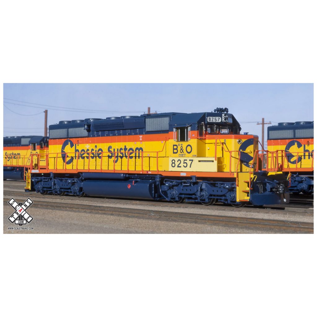 Scale Trains HO Rivet Counter SD40-2 CSX "ex Chessie" w/ DCC & Sound - Spring Creek Model Trains