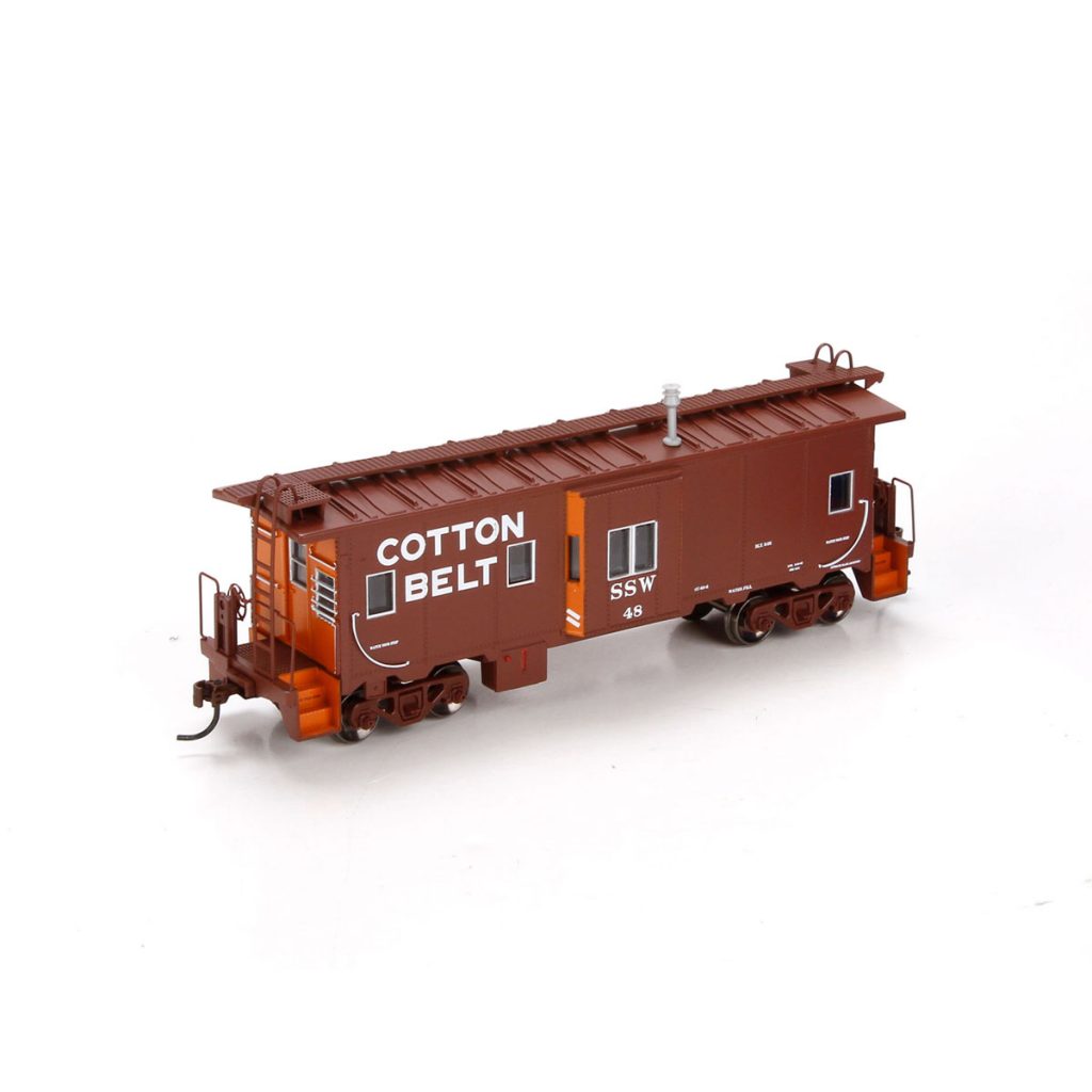 Athearn HO Bay Window Caboose Cotton Belt - Spring Creek Model Trains