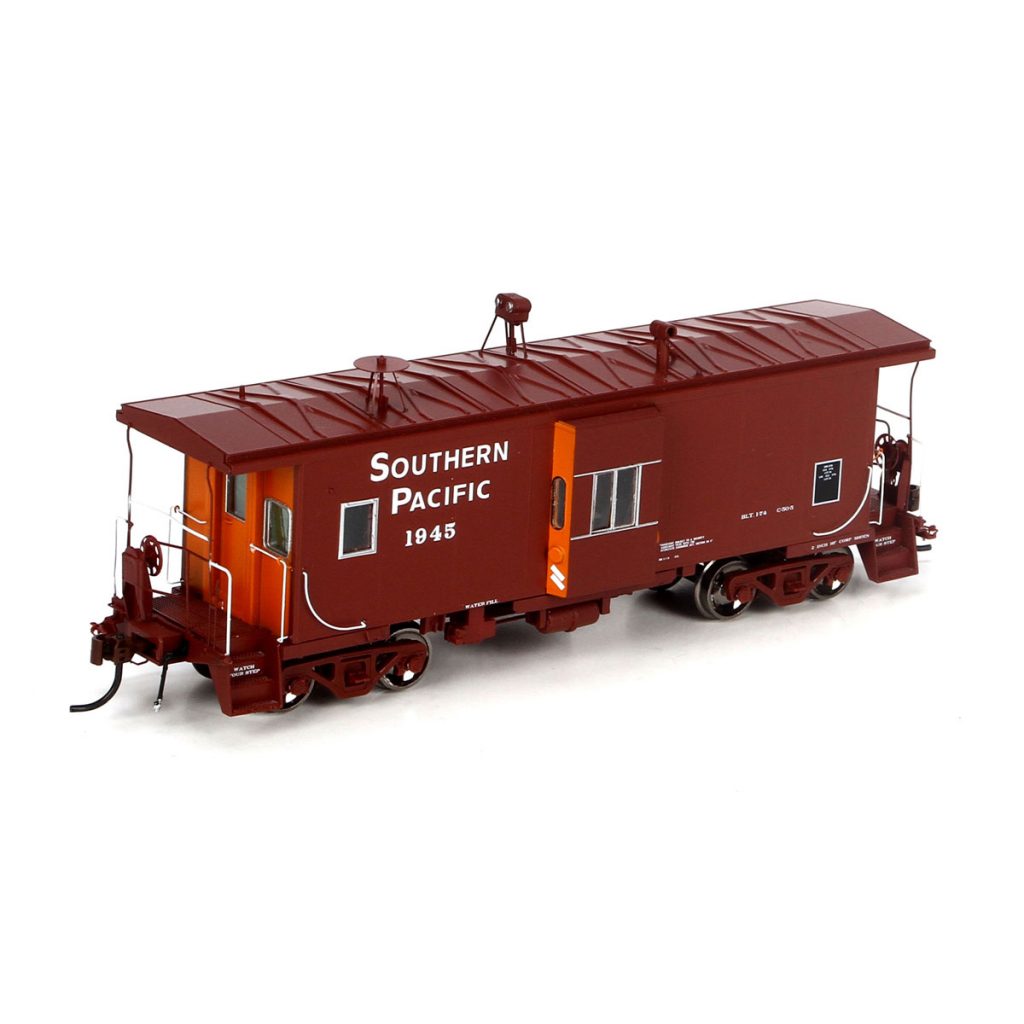 Athearn Genesis HO Bay Window C-50-5 Caboose Southern Pacific w/ Lights - Spring Creek Model Trains