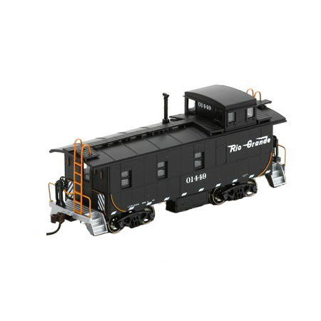 Athearn Roundhouse HO Cupola Caboose Denver & Rio Grande "Black ...