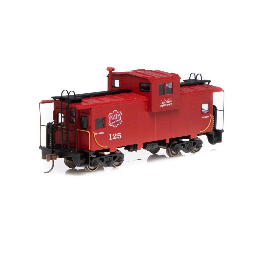 Athearn Roundhouse HO Wide Vision Caboose Missouri Kansas Texas "Red ...