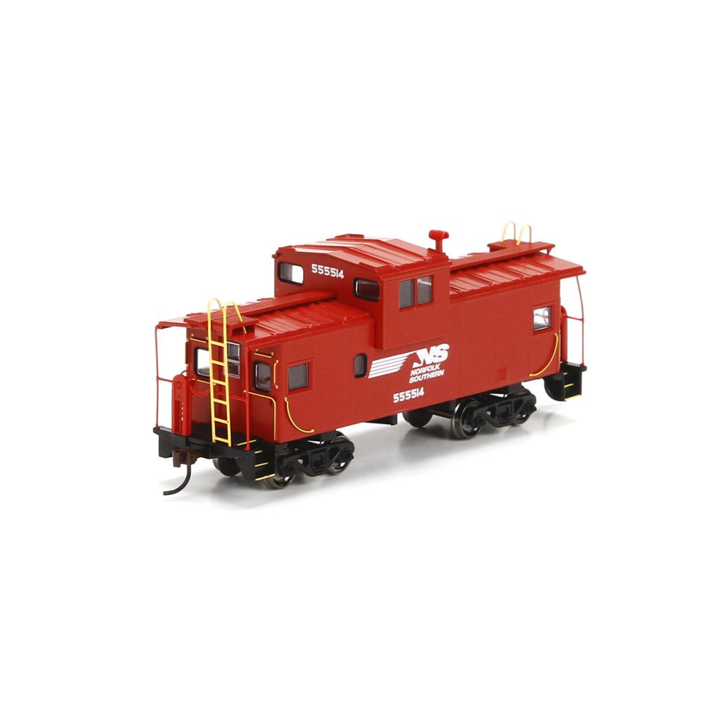Athearn HO Wide Vision Caboose Norfolk Southern "Red" - Spring Creek Model Trains