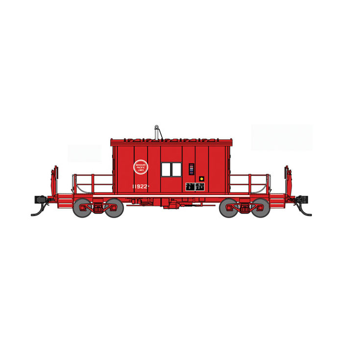 Bluford Shops HO Transfer Caboose Short Roof Missouri Pacific - Spring ...