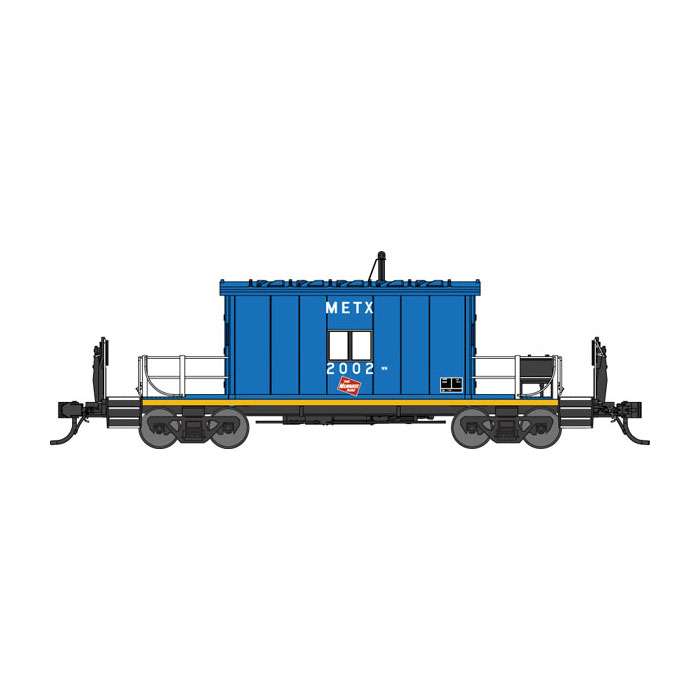 Bluford Shops HO Transfer Caboose Short Roof Metra - Spring Creek Model ...