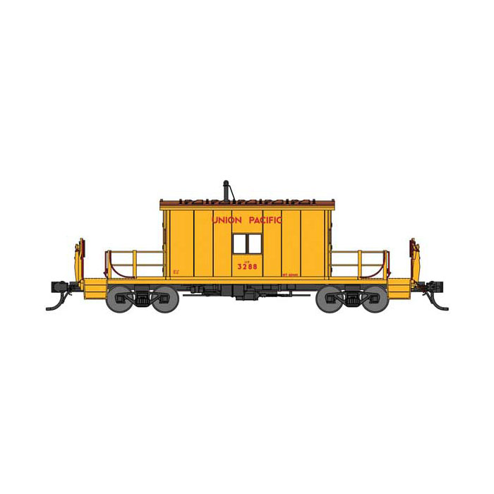 Bluford Shops HO Transfer Caboose Short Roof Union Pacific - Spring ...