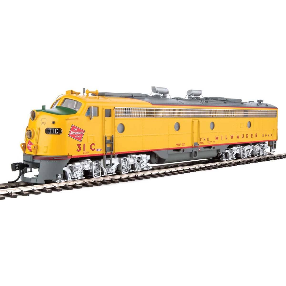 Walthers Proto HO E9A Milwaukee Road "Yellow" w/ DCC & Sound - Spring Creek Model Trains