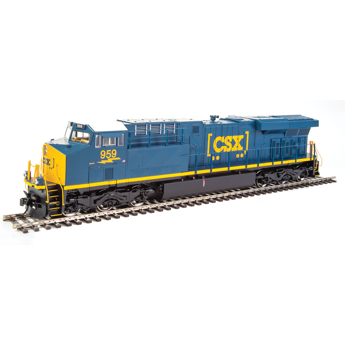 Walthers Mainline HO ES44AH CSX "Boxcar" w/ DCC & Sound - Spring Creek ...
