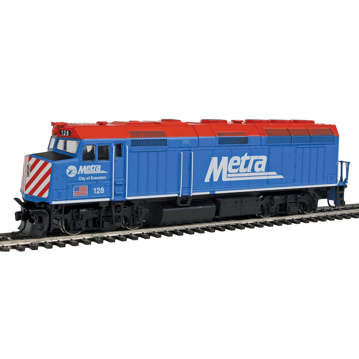 Walthers Mainline HO F40PH Metra w/ DCC & Sound - Spring Creek Model Trains