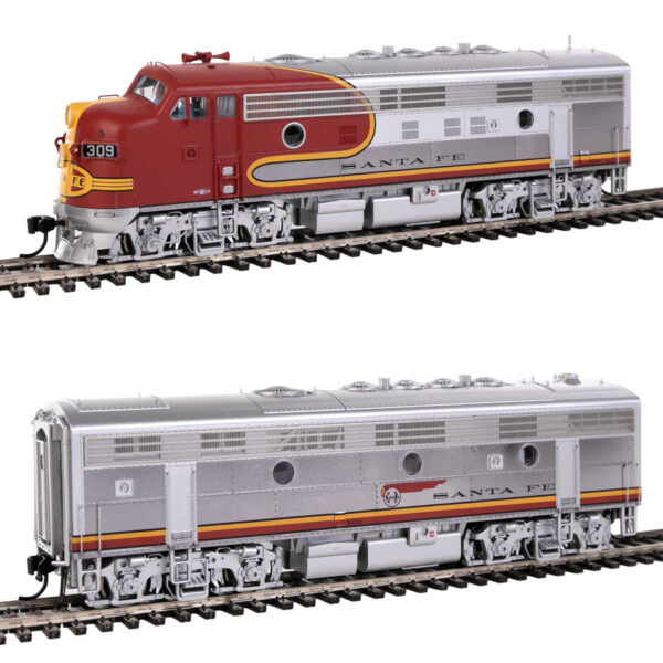 Walthers Proto HO F7A-B Set Santa Fe - Spring Creek Model Trains