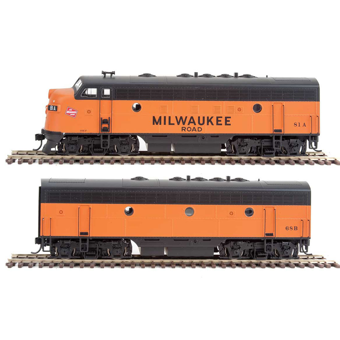 Walthers Mainline HO F7A-B Set Milwaukee Road w/ DCC & Sound - Spring Creek Model Trains