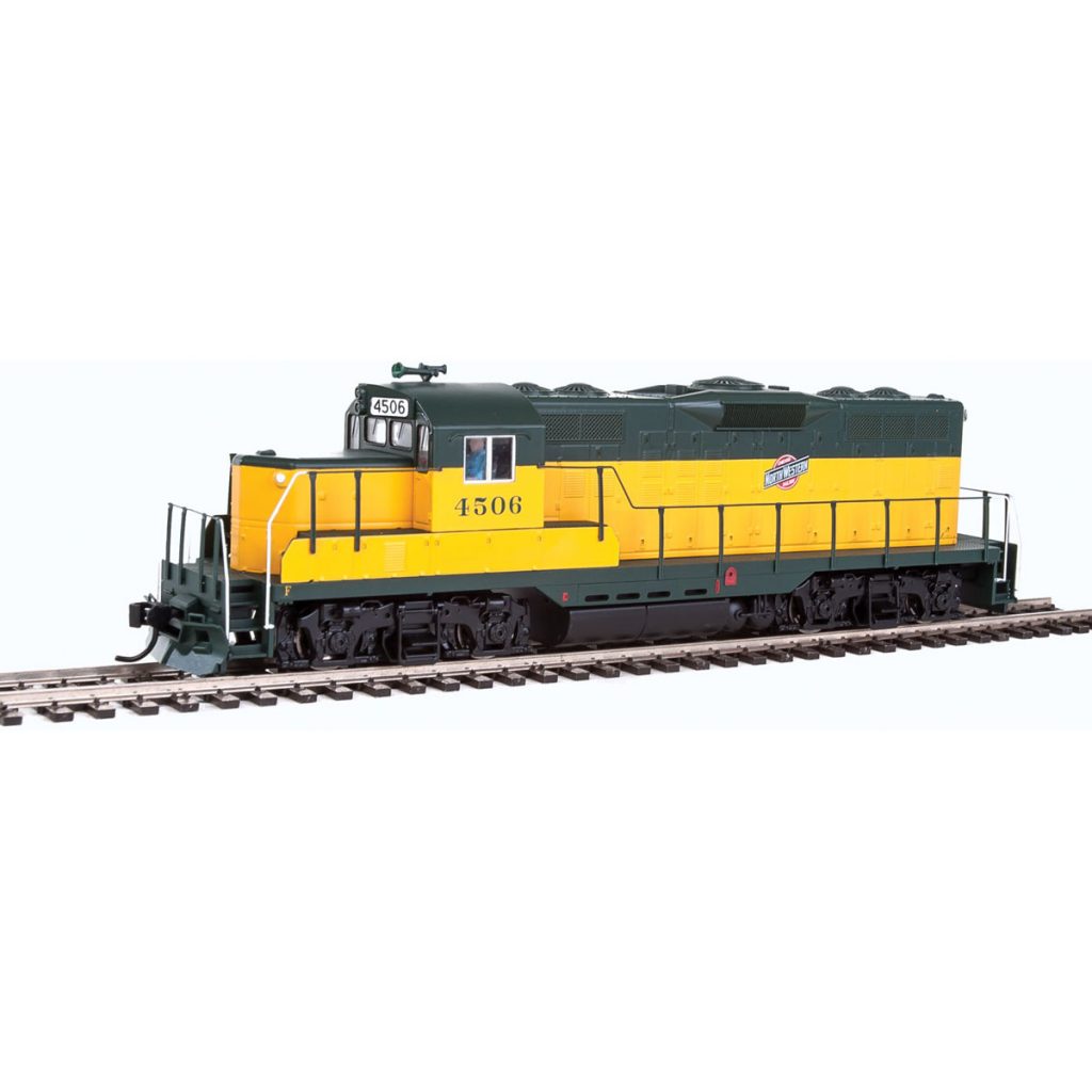 Walthers Mainline HO GP9 Phase II Chicago & Northwestern w/ DCC & Sound ...