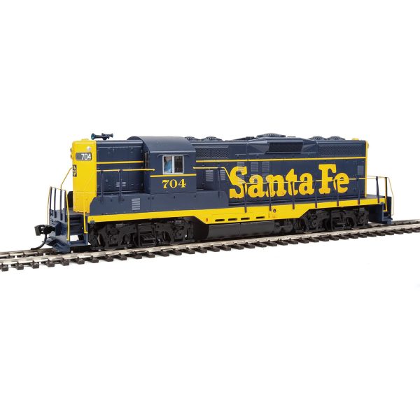 Walthers Mainline HO GP9 Phase II High Hood Santa Fe "Pinstripe" w/ DCC & Sound - Spring Creek ...