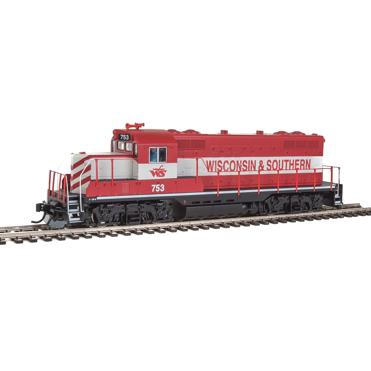 Walthers Mainline HO GP9 Phase II Wisconsin & Southern w/ DCC & Sound ...