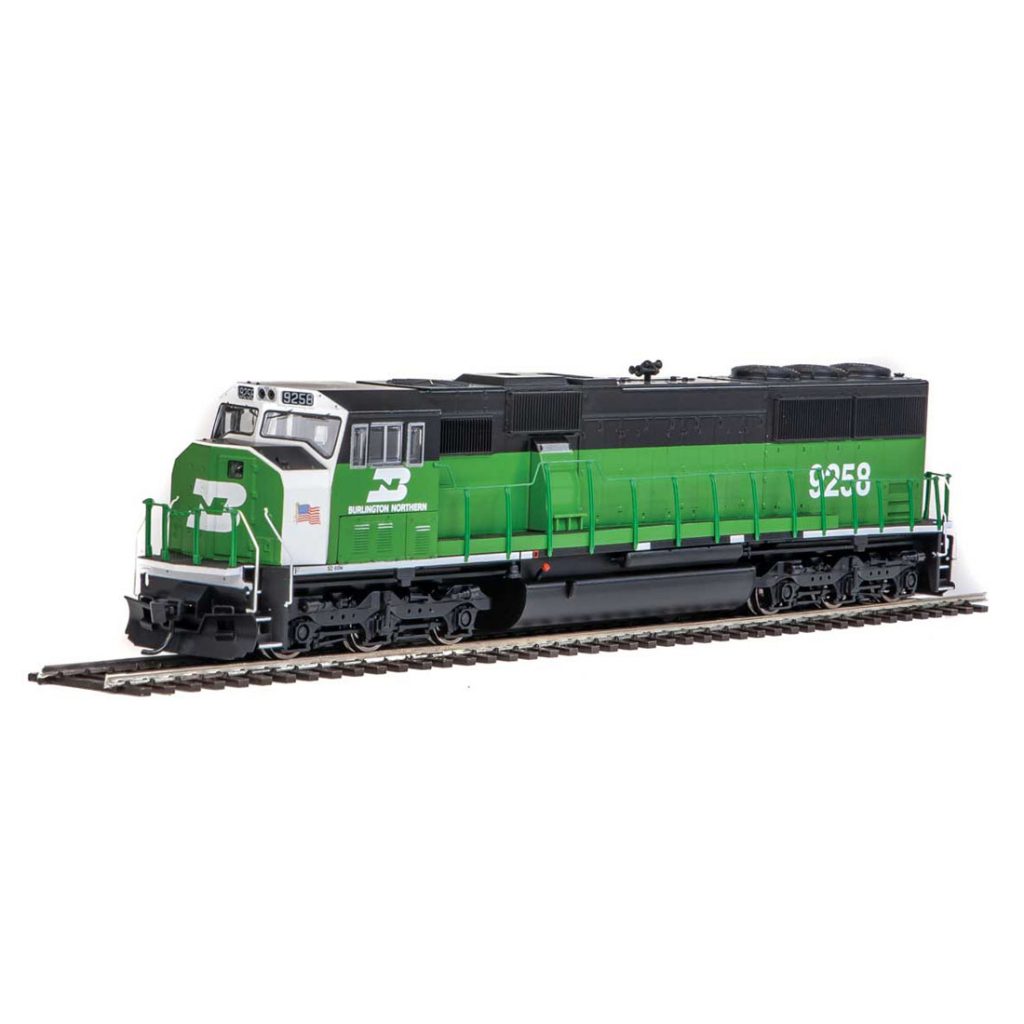 Walthers Mainline HO SD60M 2 Window Burlington Northern "Spring Creek ...