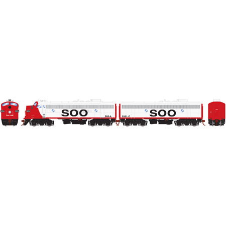 Athearn Genesis HO FP7A&F7B Set Soo Line "Freight" - Spring Creek Model ...