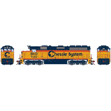 Athearn Genesis HO GP40-2 Chessie System "B&O" w/ DCC & Sound - Spring Creek Model Trains