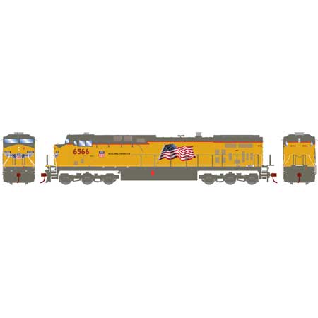 Athearn Roundhouse HO AC4400CW Union Pacific "Flag" - Spring Creek ...