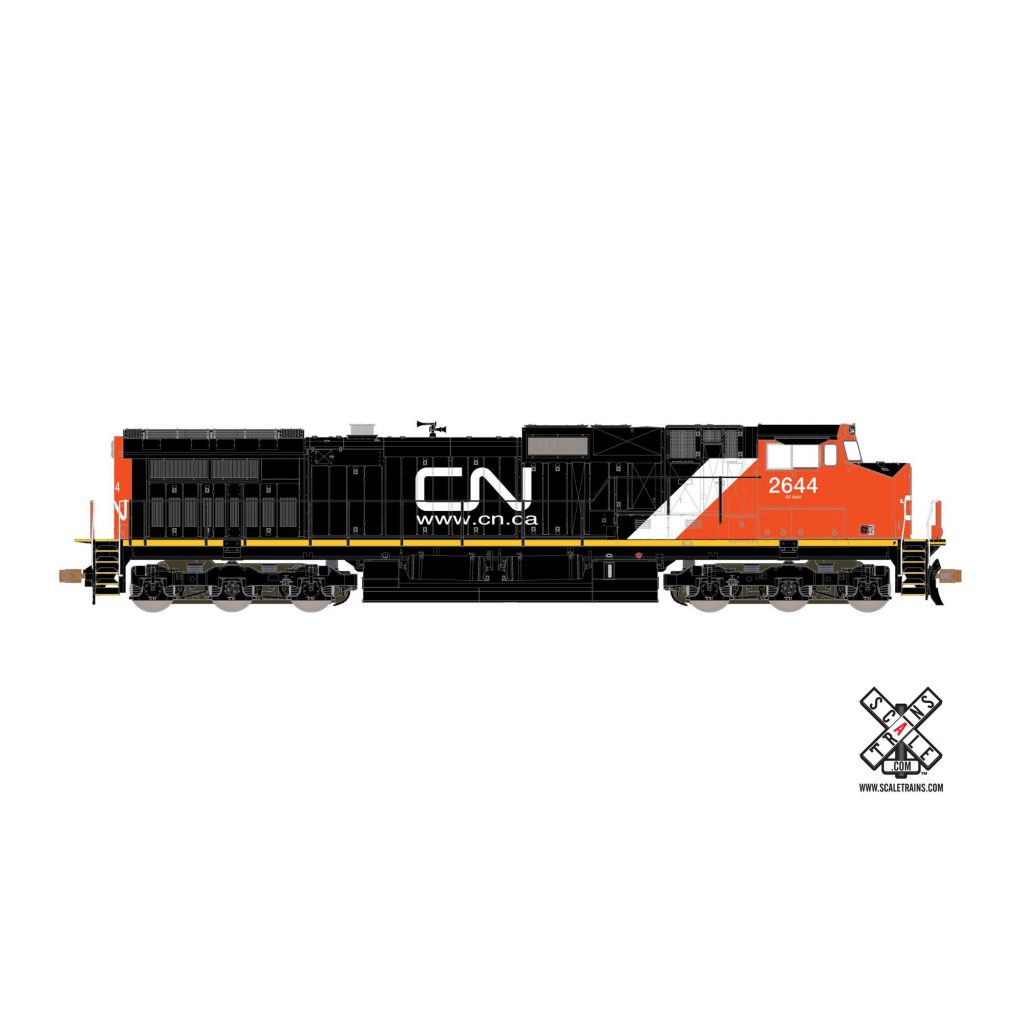 ScaleTrains HO Operator C44-9W Canadian National "Website" - Spring ...