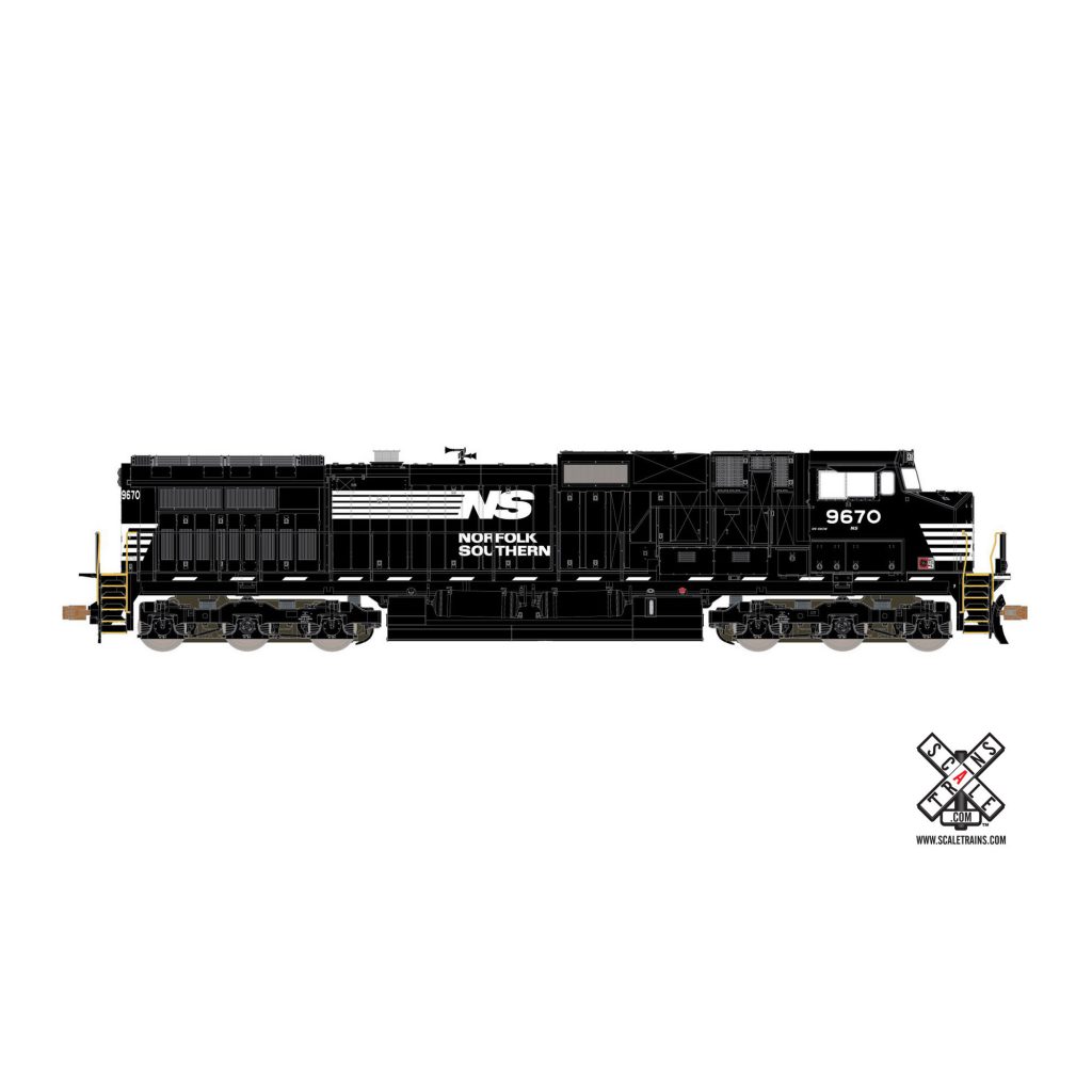 Scale Trains HO Operator C44-9W Norfolk Southern w/ DCC & Sound - Spring Creek Model Trains