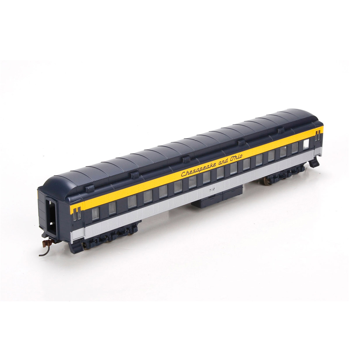 Athearn HO Heavyweight Clerestory Coach Chesapeake & Ohio - Spring ...