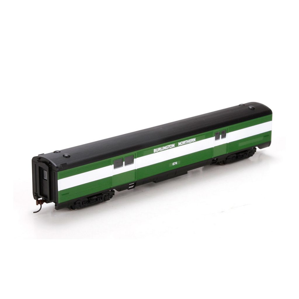 Athearn HO Streamline Baggage Burlington Northern - Spring Creek Model ...
